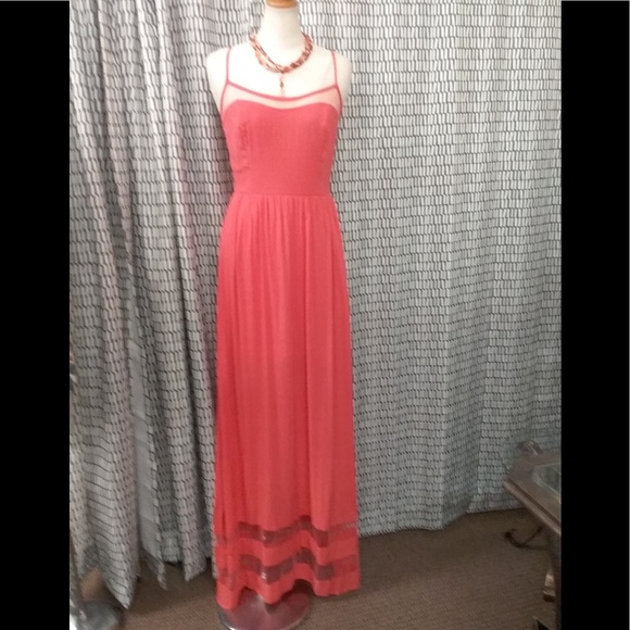 entro | Dresses | Entro Coral Dress Nwt | Poshmark